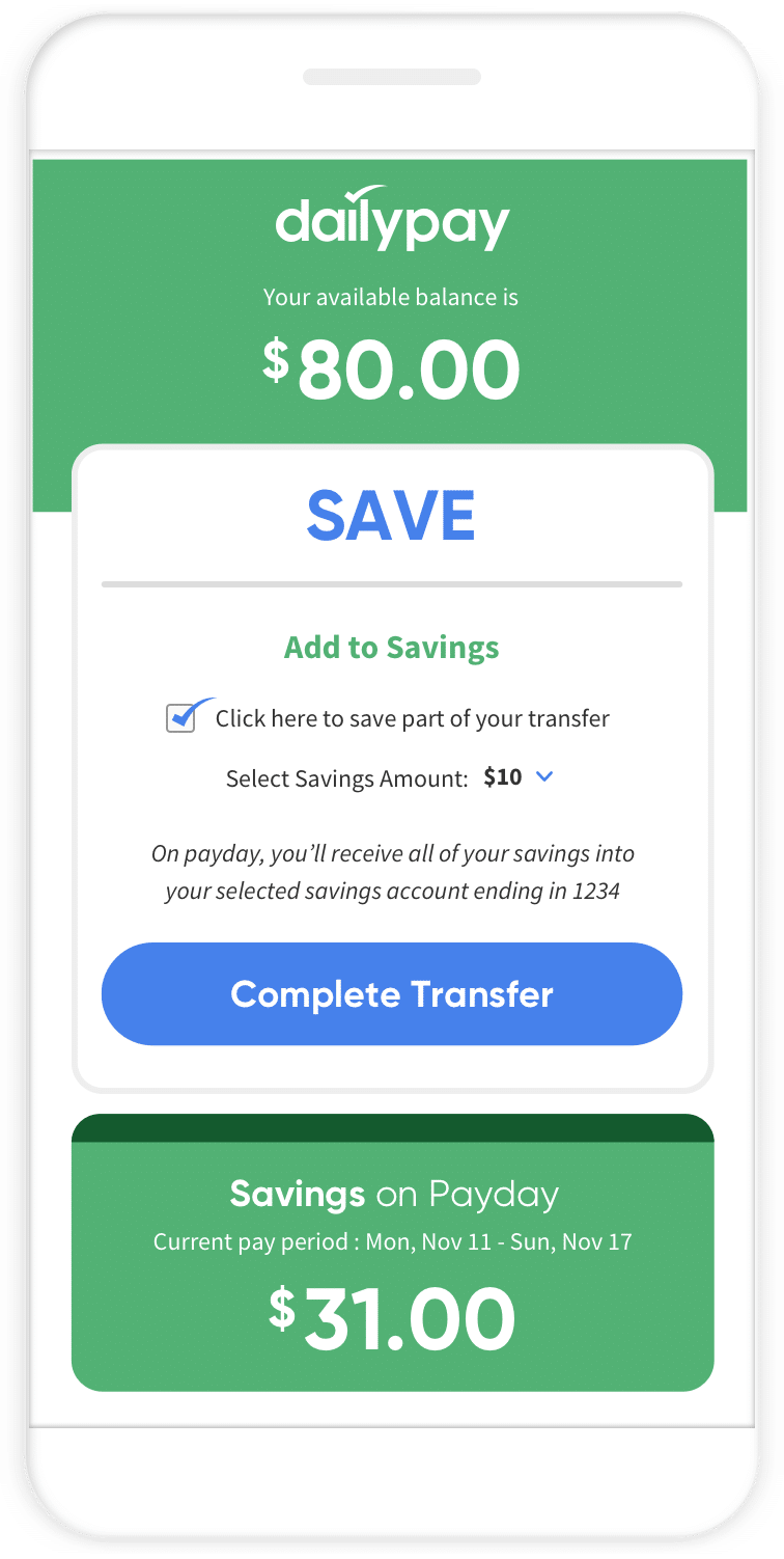 On Demand Pay App And Money Management Features