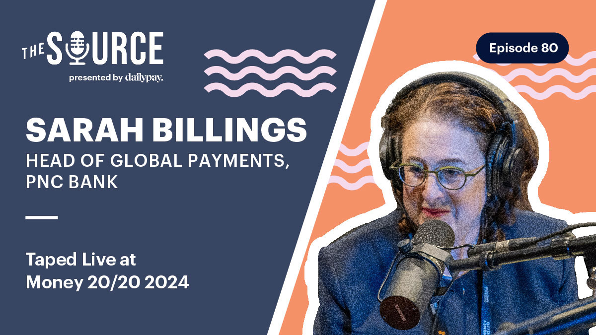 80: Sarah Billings, Head of Global Payments, PNC Bank | | Taped Live at ...